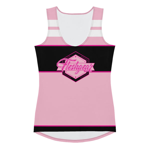 CHEVRON TANK- PINK – Fleshgear